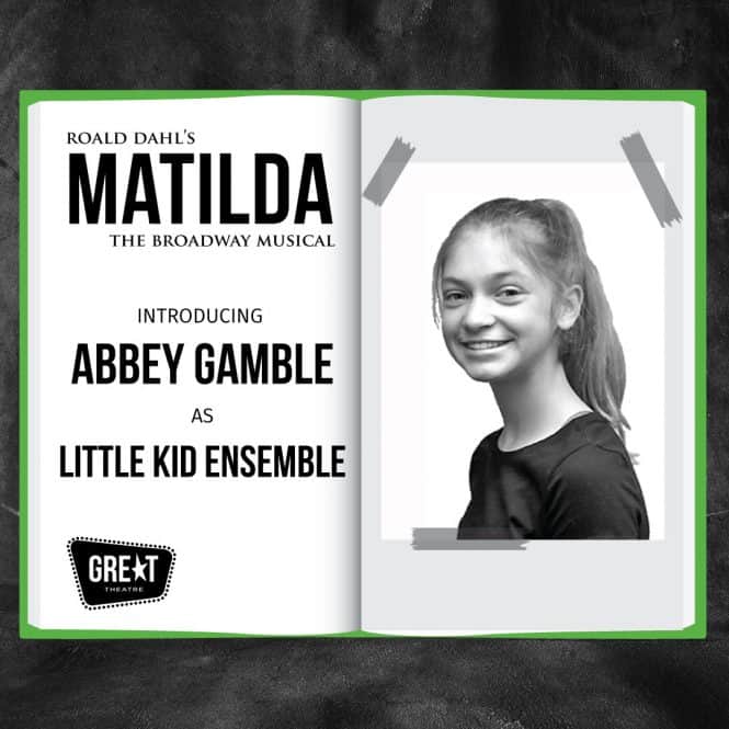 Matilda Program | GREAT Theatre